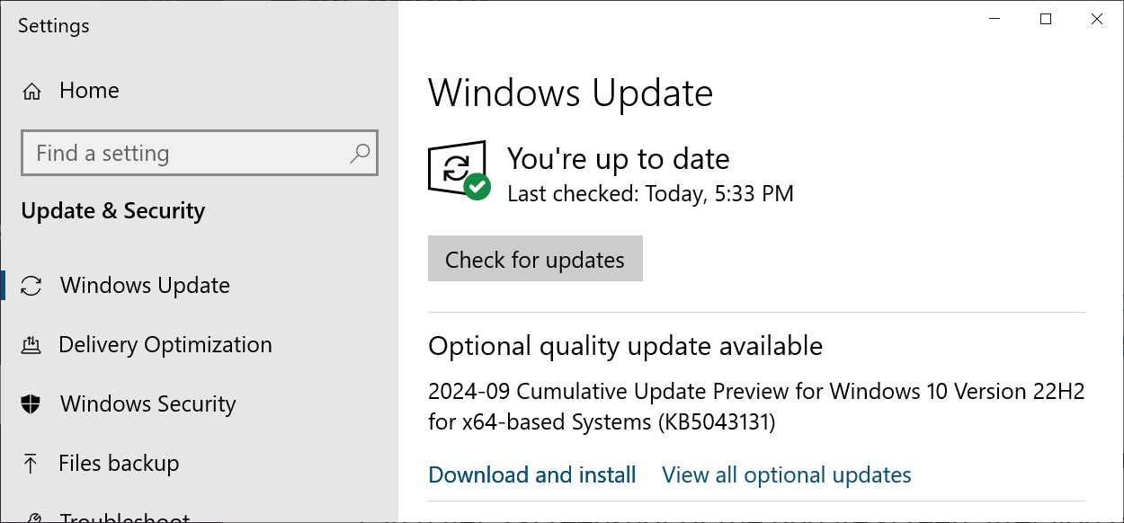 Windows 10 KB5043131 update released with 9 changes and fixes